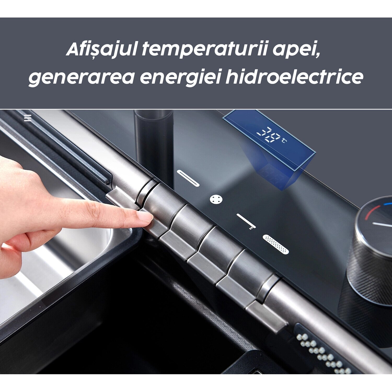 Chiuveta retractabila multifunctionala din inox 304, 750x460x220mm ...