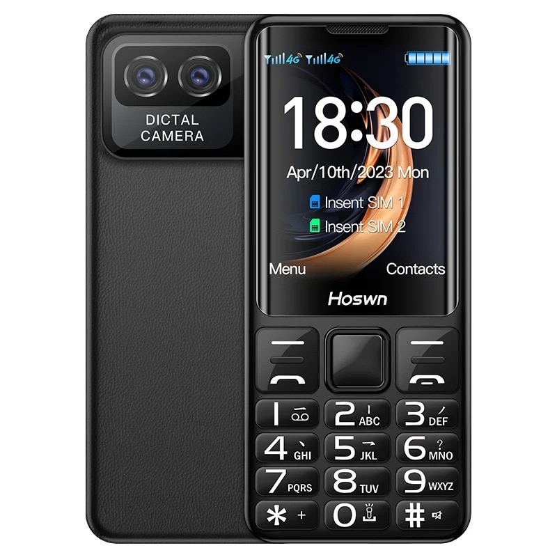 Telefon Mobil AIEK, 2.4inch, Dual SIM, 2G, RO-ALERT, Negru - eMAG.ro