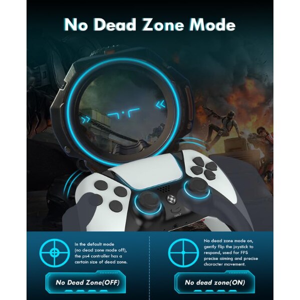 Controller Wireless Premium Compatibil PC, PS4, Android, iOS SUPER ...