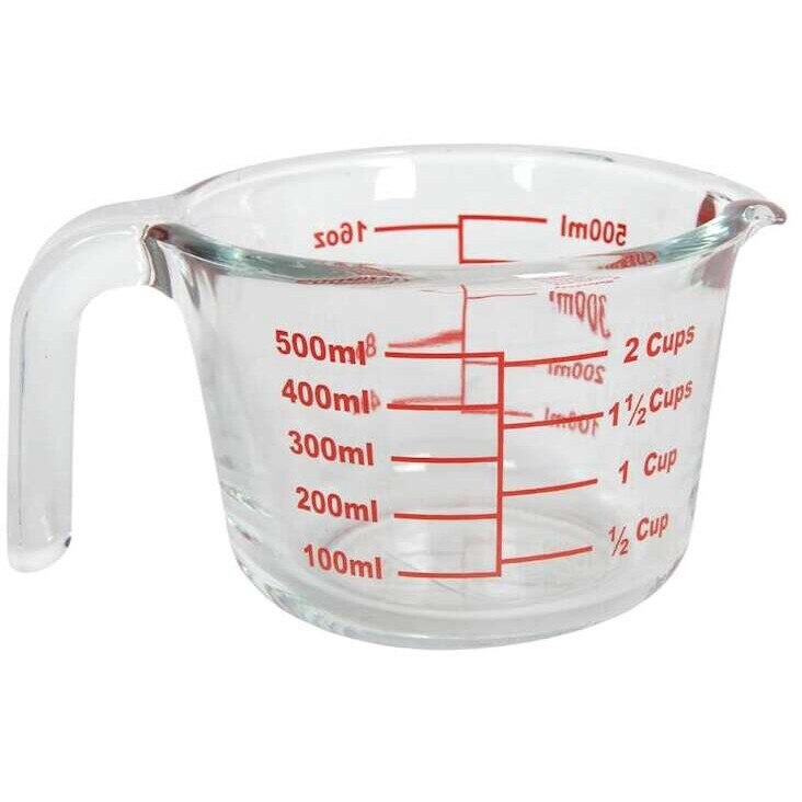 Recipient gradat MPLCo, 500ml, sticla - eMAG.ro