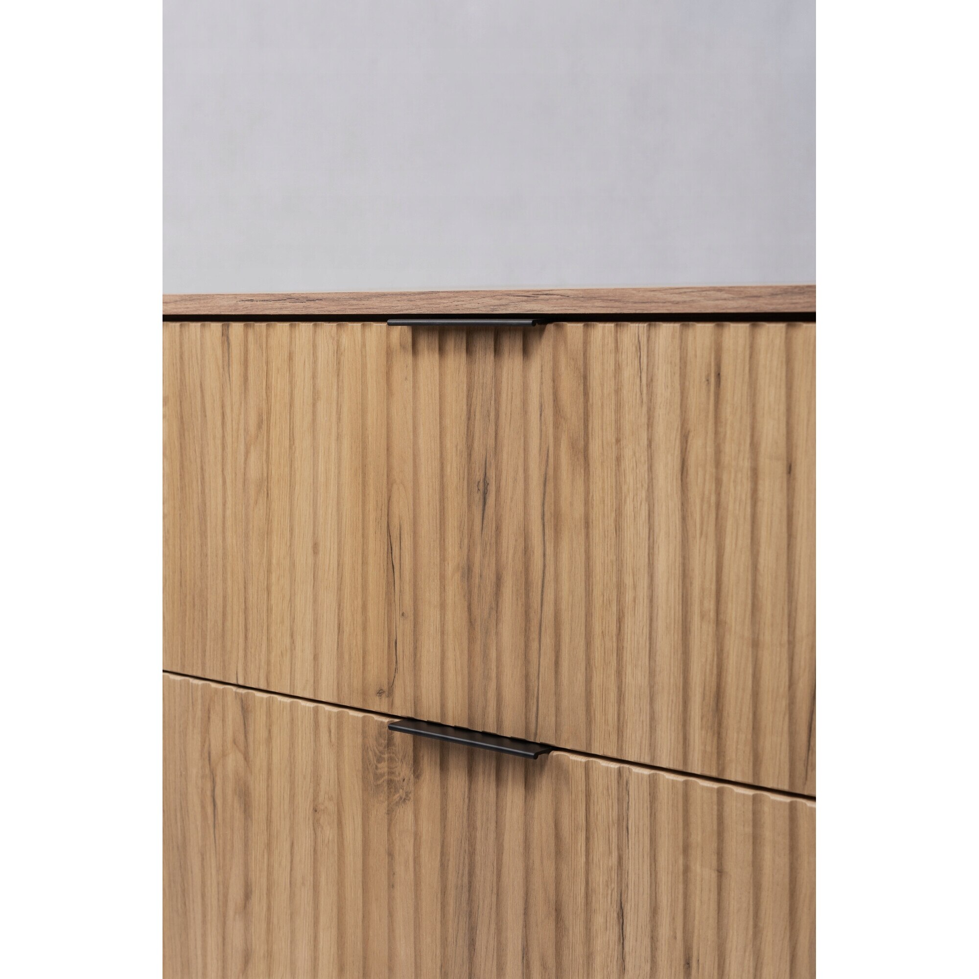 Masca lavoar baie Suspendat Furnidea MAG, 2 Sertare, MDF, Soft Close ...