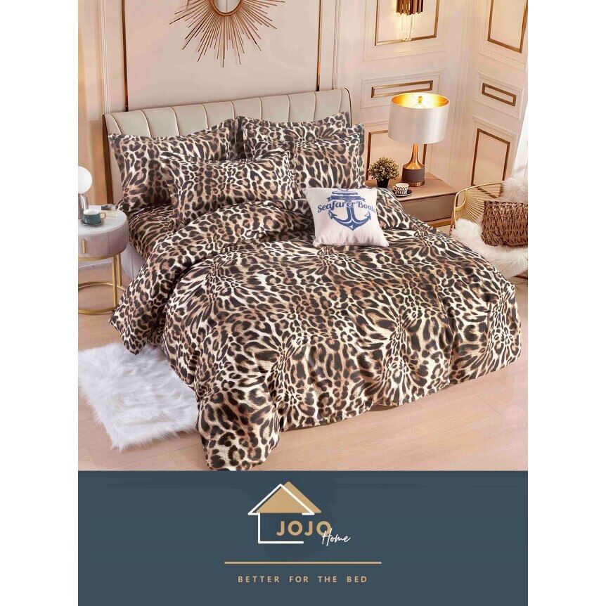 Спално бельо, Jojo Home, 6 части, 2 лица, 245x250 см, Finet Superior ...
