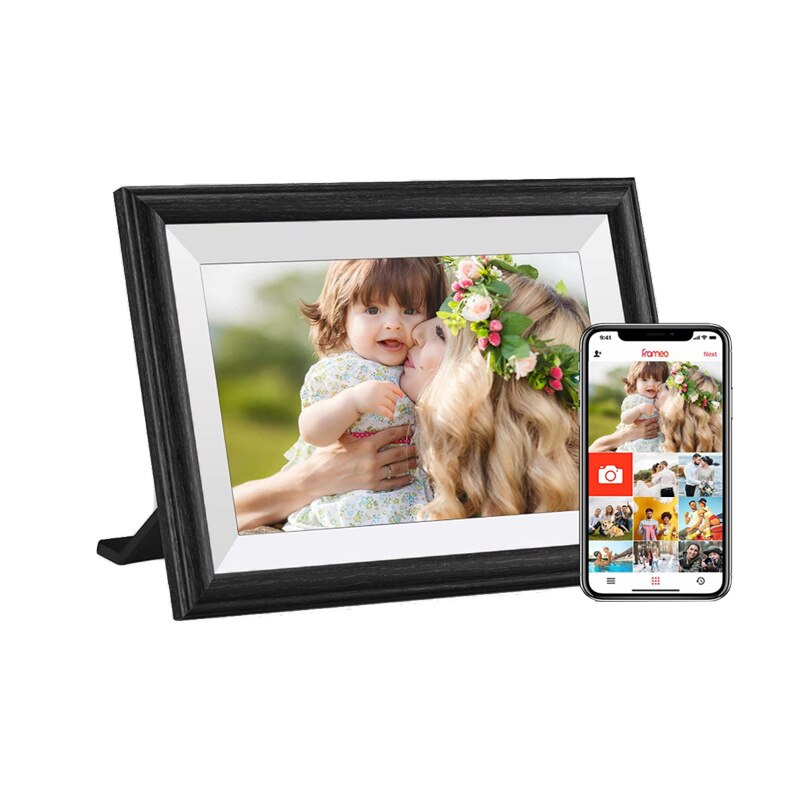 Rama foto digitala Golxmse, ecran tactil WiFi, 16GB, playback audio ...