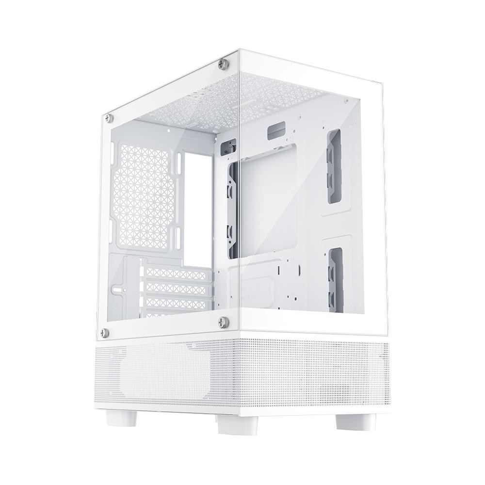 Carcasa 1STPLAYER Gaming Micro-ATX MI2-A WHITE - eMAG.ro