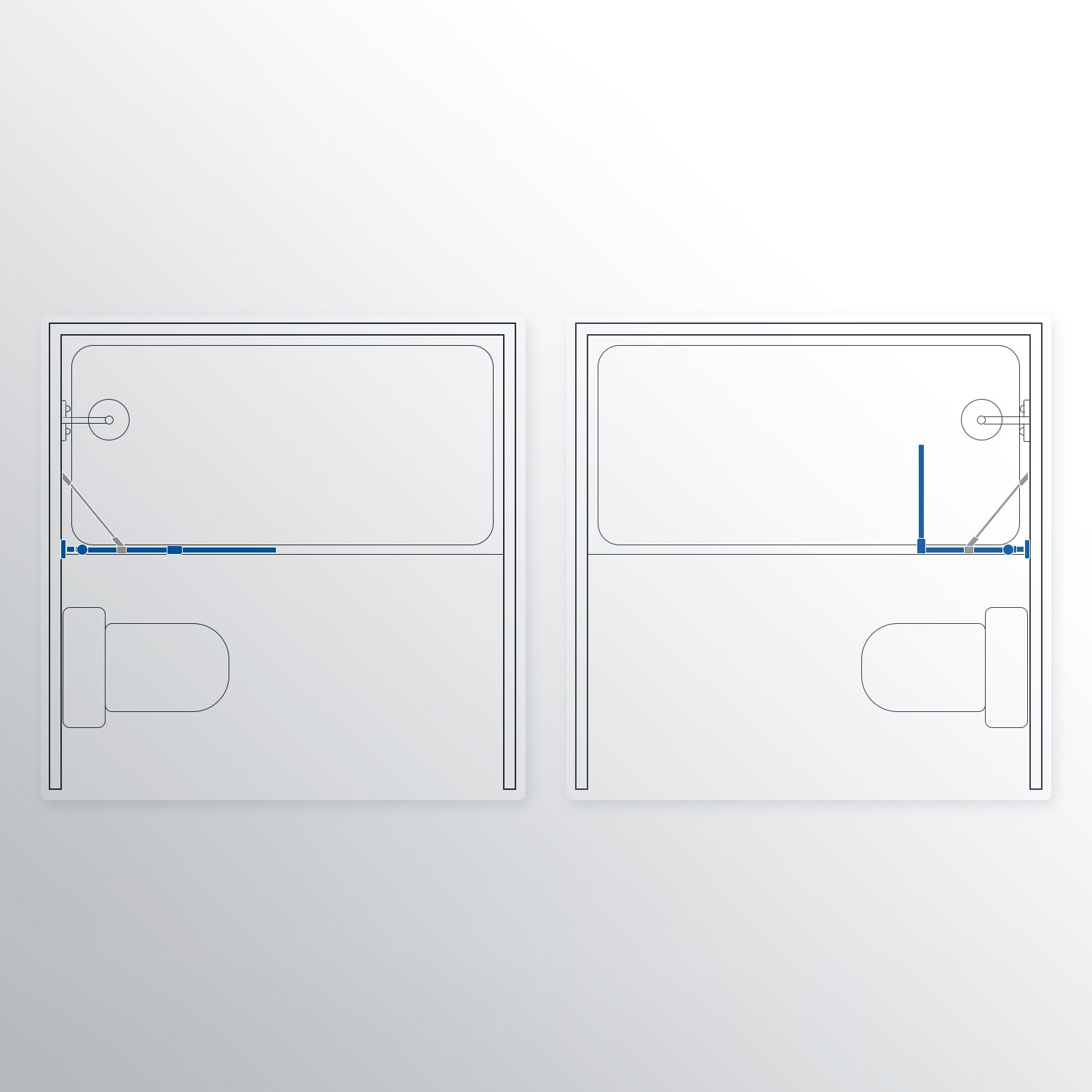 Paravan cada, Pliabil, Cu stabilizator, 120x140cm - eMAG.ro