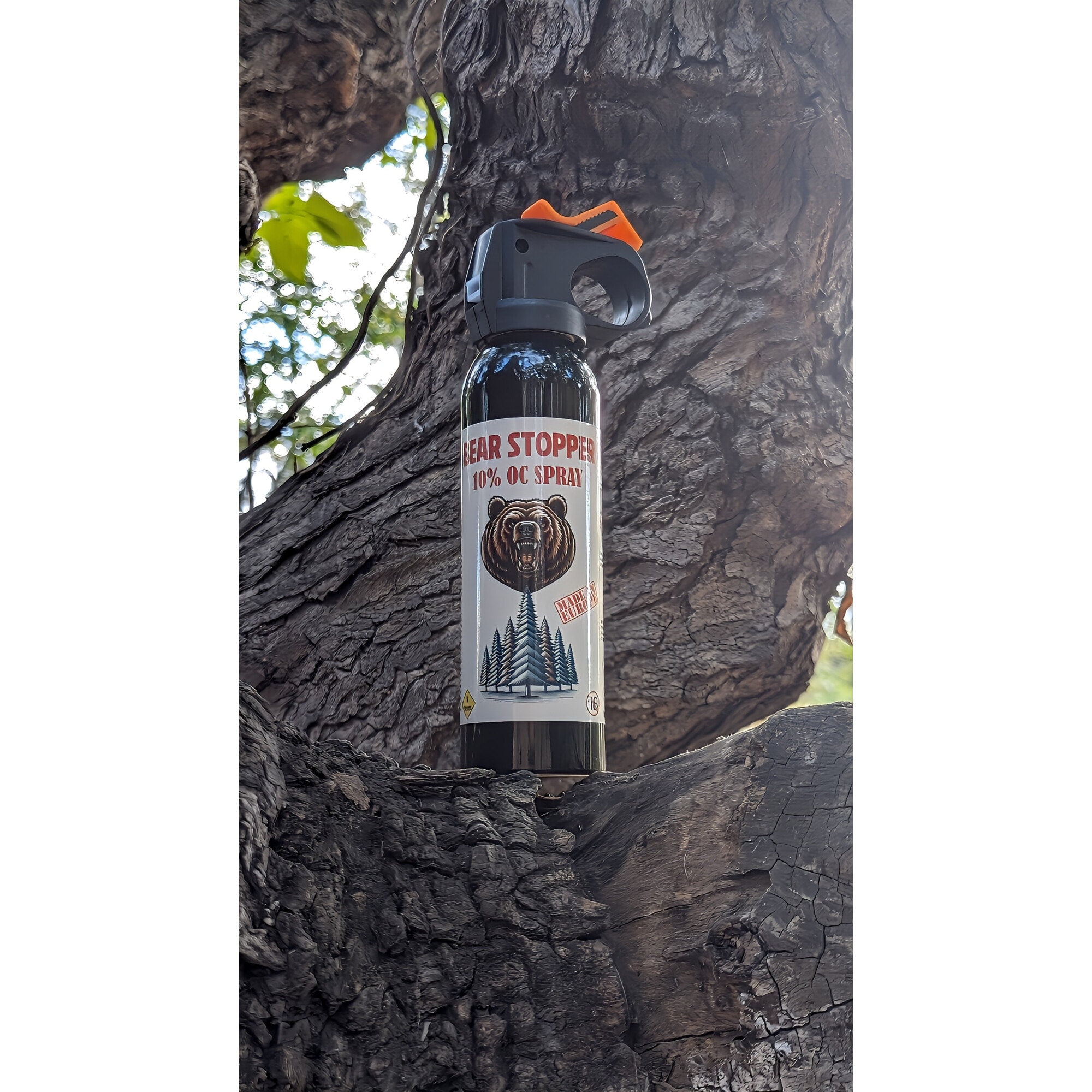 Spray anti-urs cu piper, pentru aparare impotriva ursilor, cainilor si ...