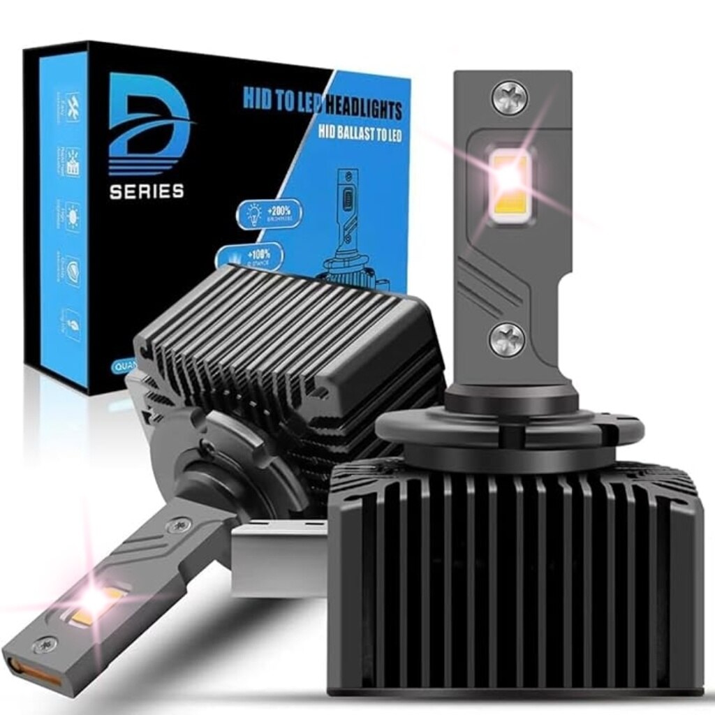 2 db Xenon LED autós izzókészlet, MOSMAOO®, D1S, Plug&Play, 6000K ...