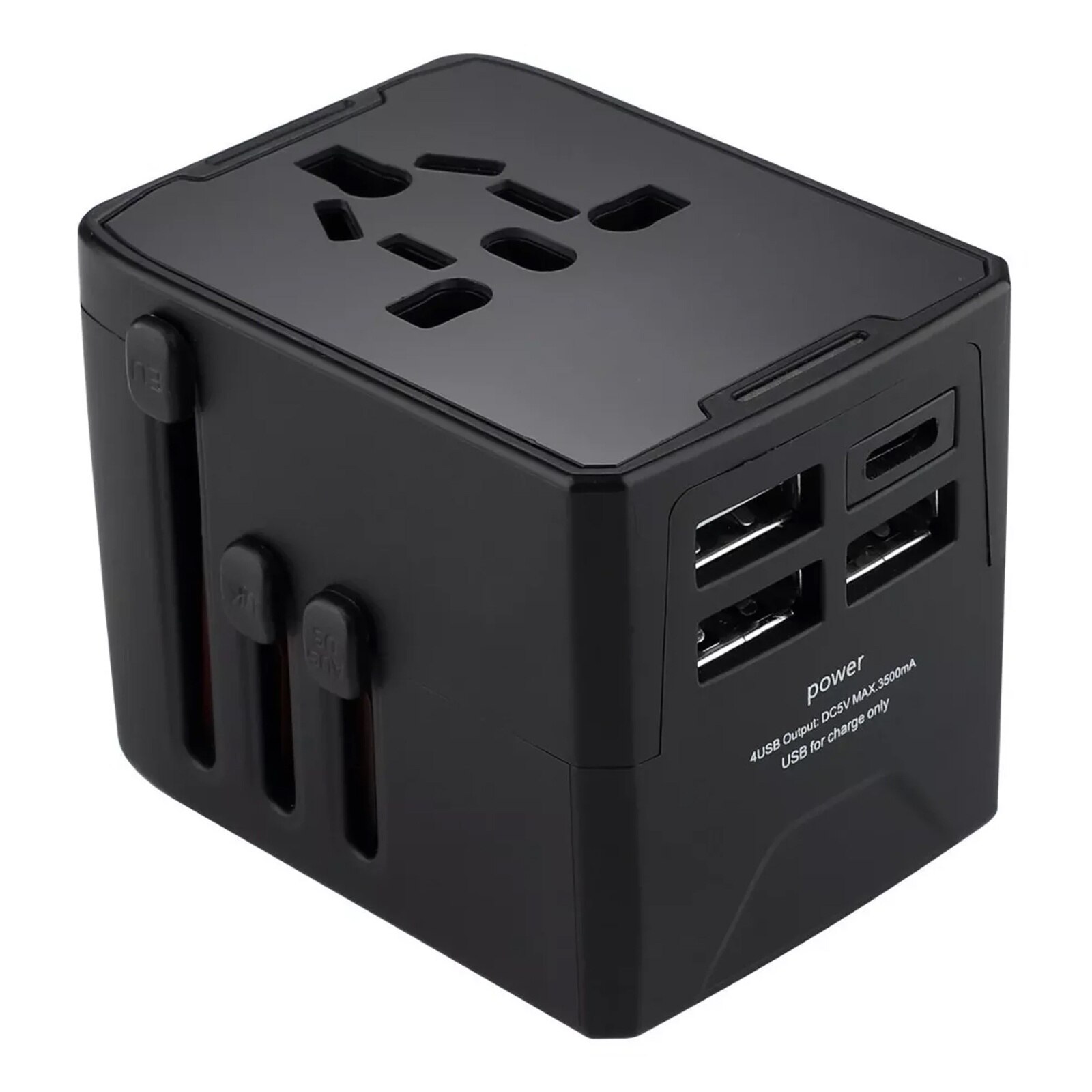 Adaptor incarcator convertor priza universal de calatorie, Hggzeg, cu 3 ...