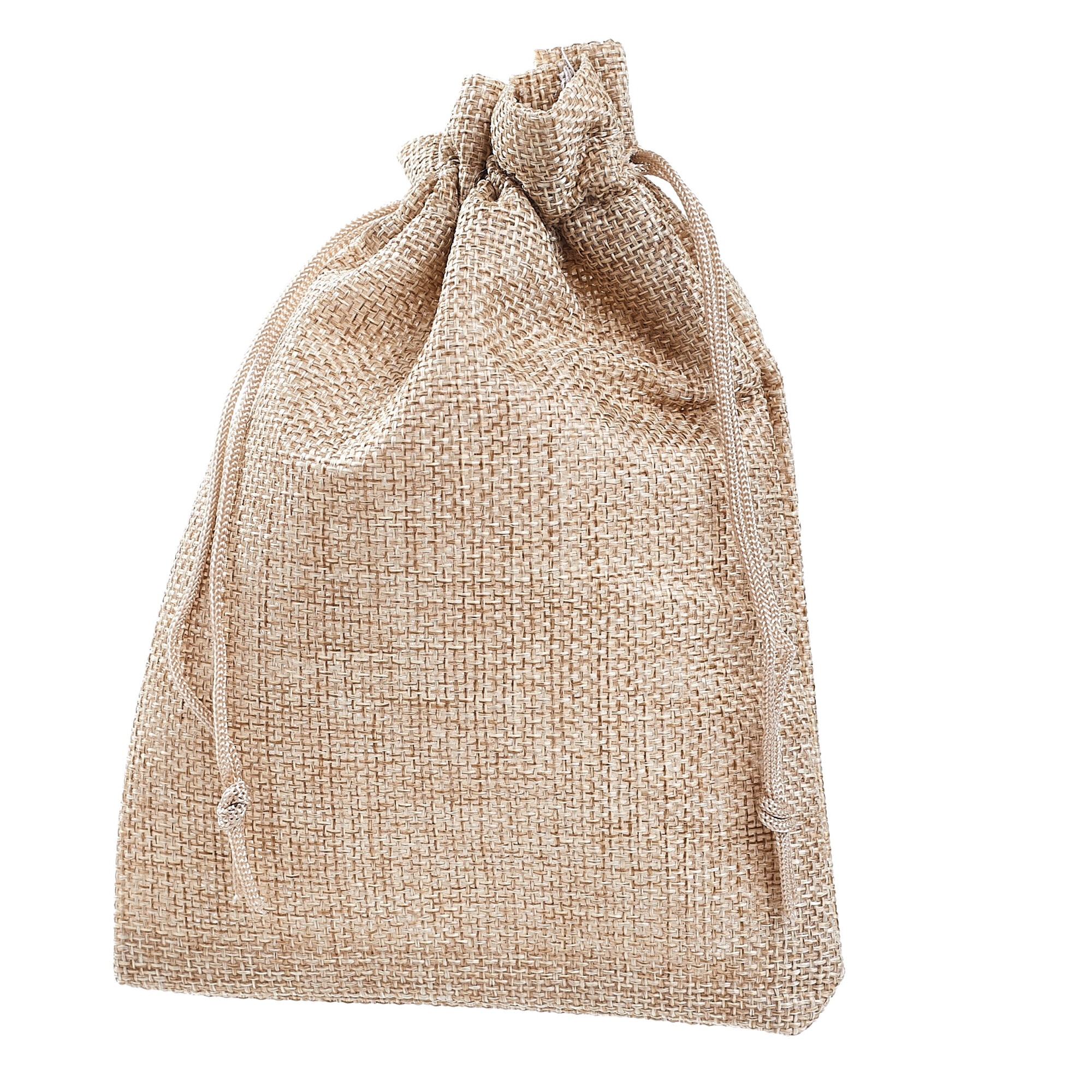 Saculet de iuta pentru cadouri, TECHREBAL, 13x18cm - eMAG.ro