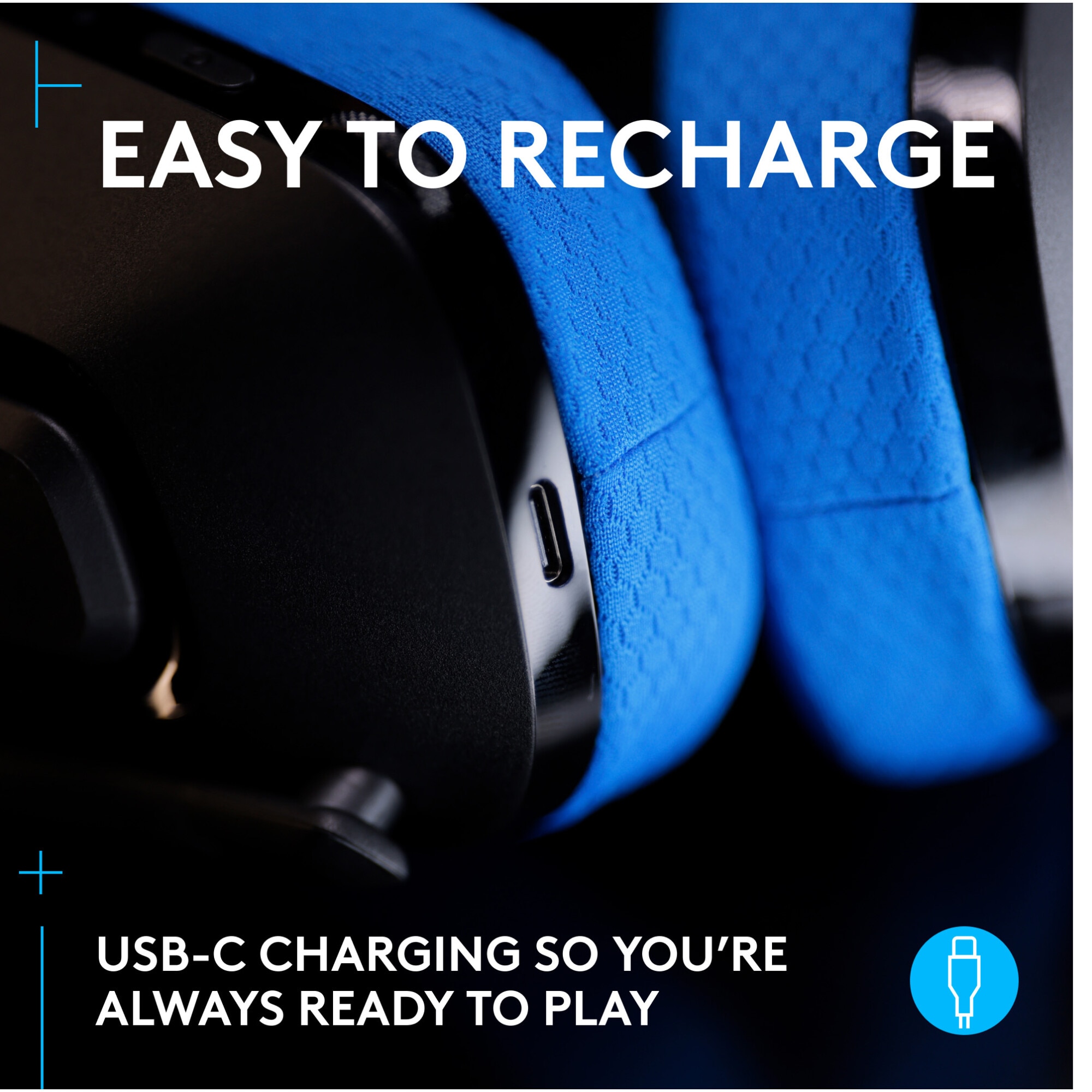 Casti gaming wireless Logitech G535 Lightspeed, drivere 40mm, greutate ...
