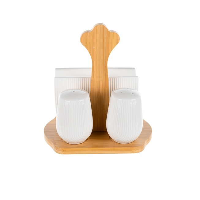 Set solnita si pipernita WAVE, 16x11x17 cm - eMAG.ro