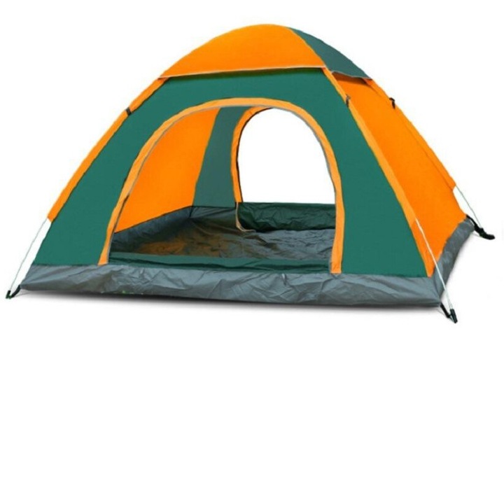 Cort de camping automat, protectie UV, rezistent la vant, pentru 1-2 ...