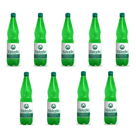 Apa Minerala Valcele, Natural Carbogazoasa, 9 x 1L - eMAG.ro
