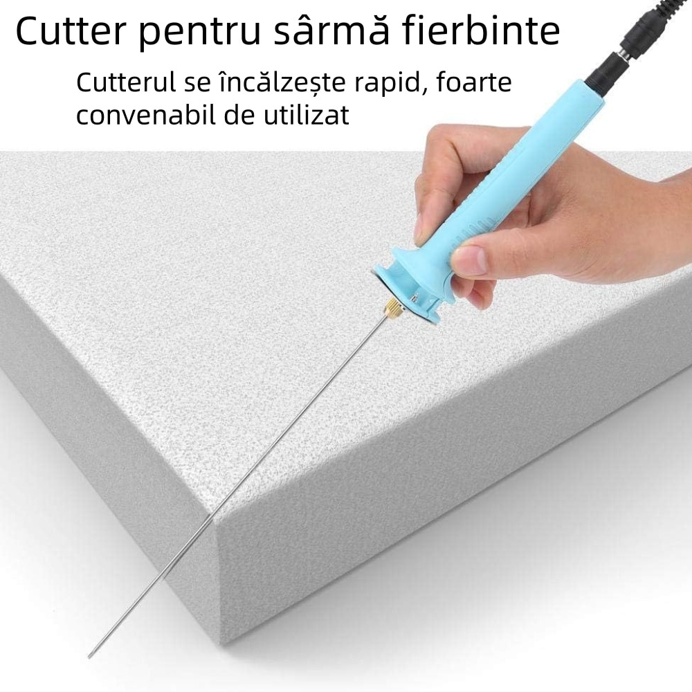 Aparat de taiat cu fir cald, multifunctional, pentru gravare, 30W, 15cm ...