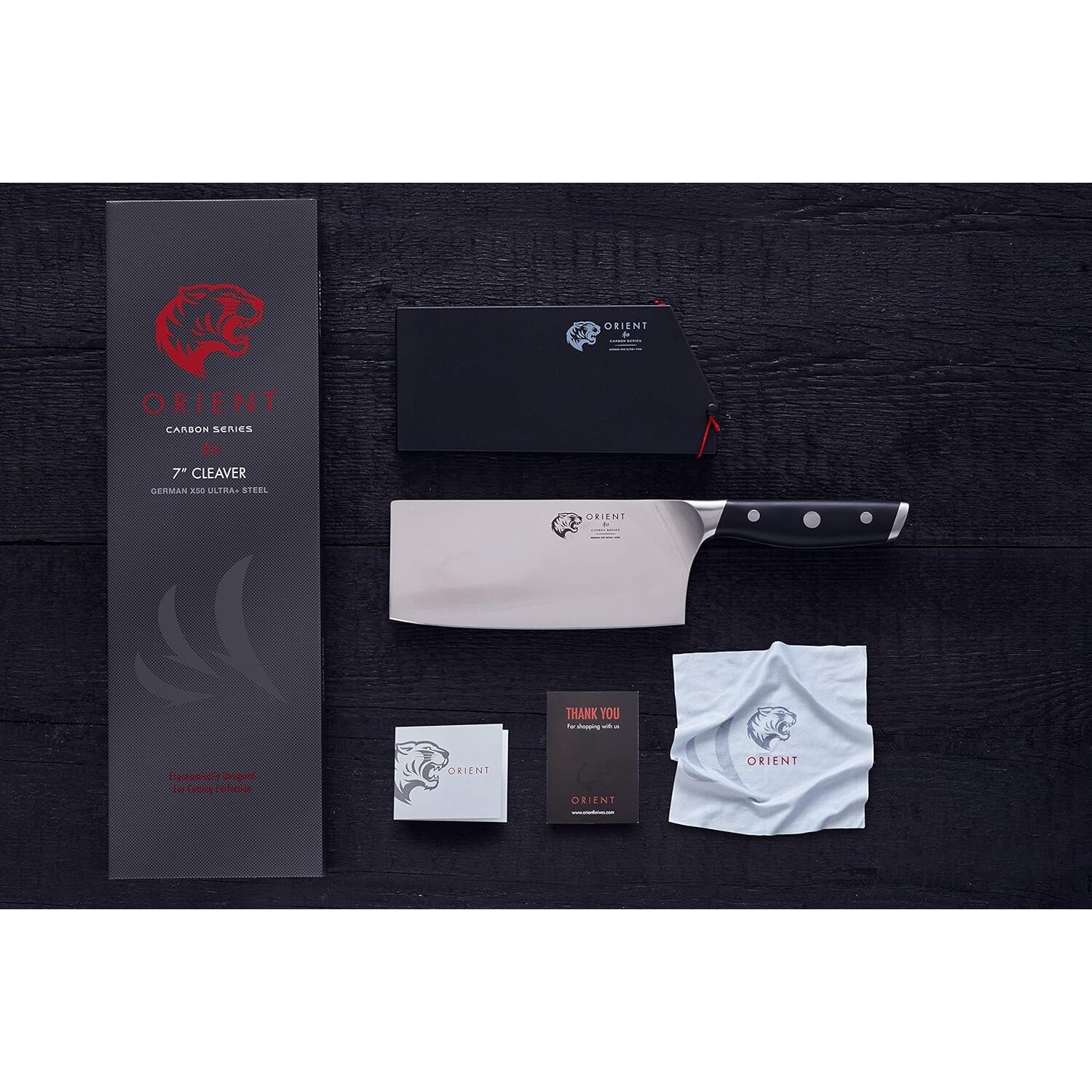 Cutit de bucatarie tip satar, Orient, Carbon Series, otel inoxidabil ...