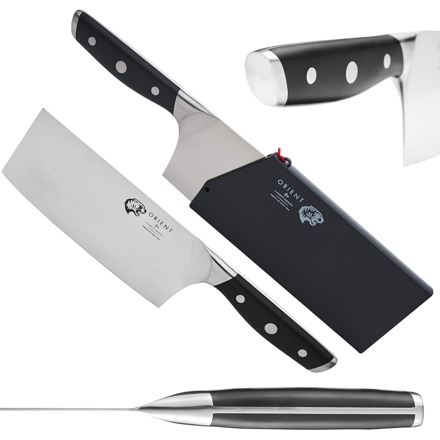 Cutit de bucatarie tip satar, Orient, Carbon Series, otel inoxidabil ...