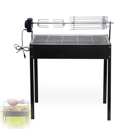 Gratar Electric cu Rotisor si Protap Incluse, Katepote, Din Otel ...
