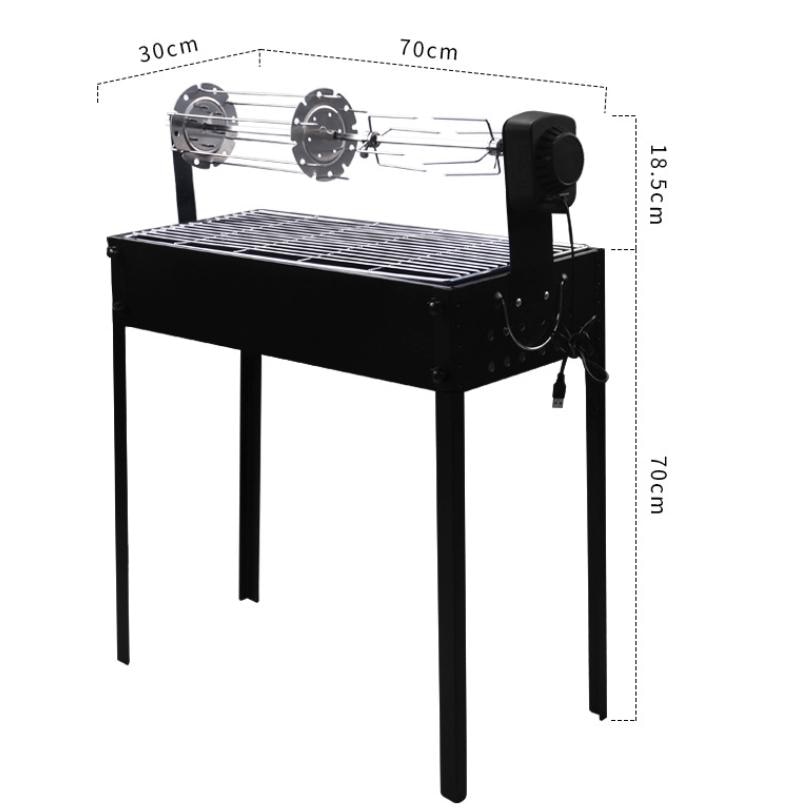 Gratar Electric cu Rotisor si Protap Incluse, Katepote, Din Otel ...