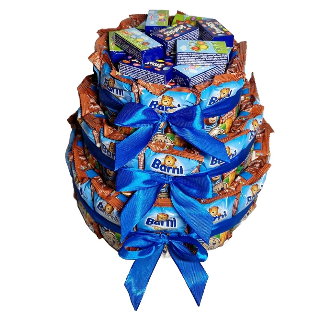 Tort cu 3 etaje pentru baieti din Barni - eMAG.ro