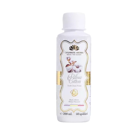 Parfum de rufe PILLOW COTTON cu arome de piper roz, trandafir, aldehide ...