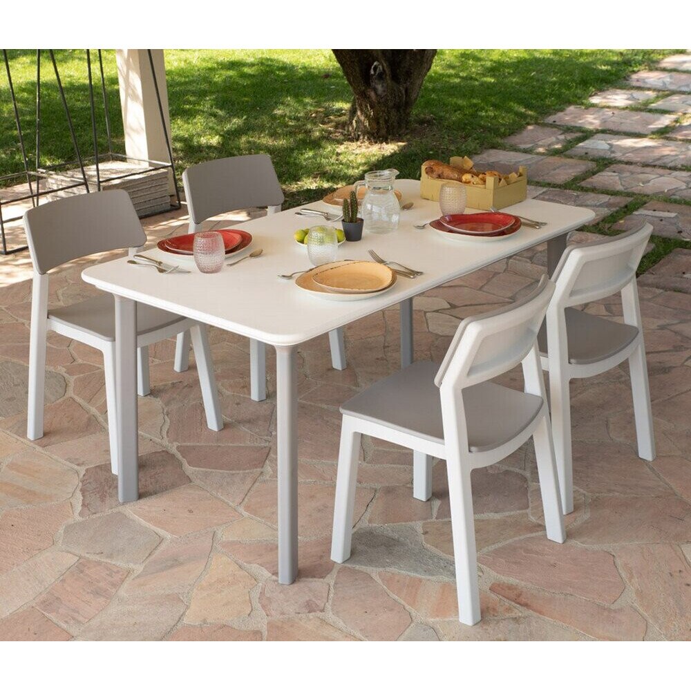 Scaun gradina, Toomax, plastic, Bistrot italia, Gri - eMAG.ro