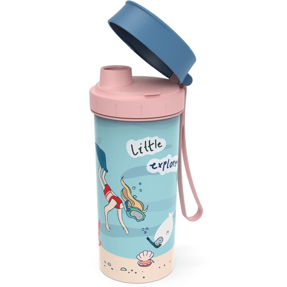Sticla de apa, Rotho, Plastic, 400ml, Multicolor - eMAG.ro
