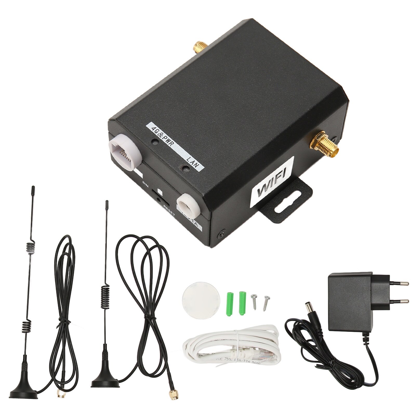 Router 4G LTE, Mmgoqqt, 150Mbps, suport 16 utilizatori, 2 antene ...