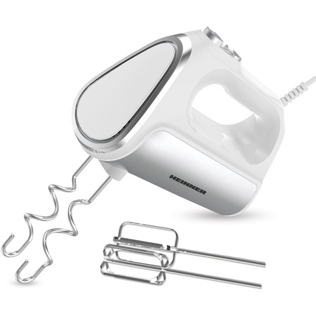 Mixer de mana Heinner HM-DC800WH, 800w, motor dc, 6 viteze + turbo, Alb ...