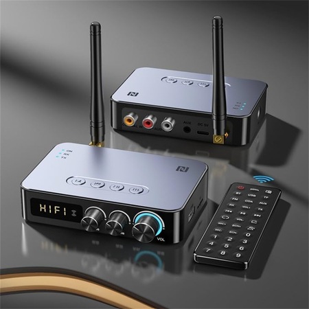 Adaptor Bluetooth receptor audio 4 in 1, MOSMAOO®, Cu telecomanda ...