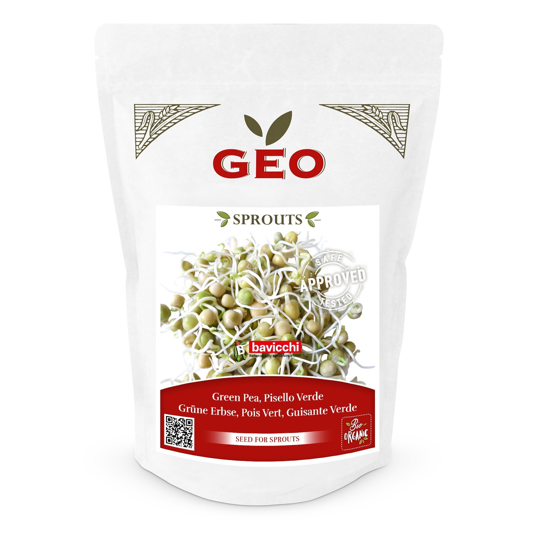 Mazare verde intreaga pentru germeni si vlastari 350g - eMAG.ro