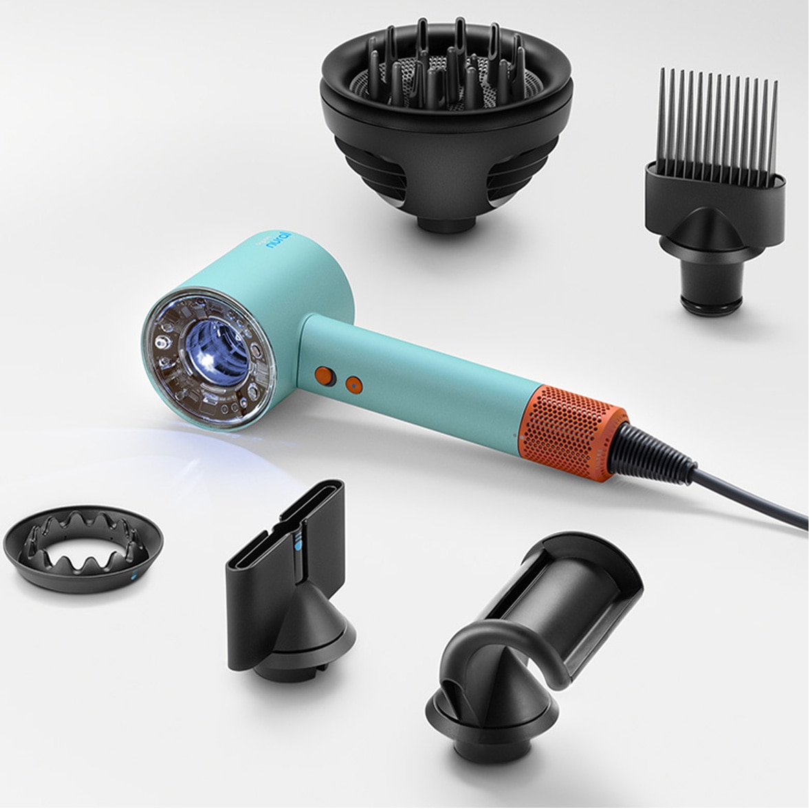 Сешоар Dyson Supersonic Nural HD16 515276-01, 1600 W, 3 степени на ...