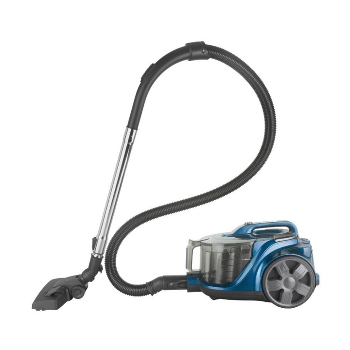 Aspirator fara sac HAUSBERG HB-2821BL, 1200-1800W, multiciclon ...