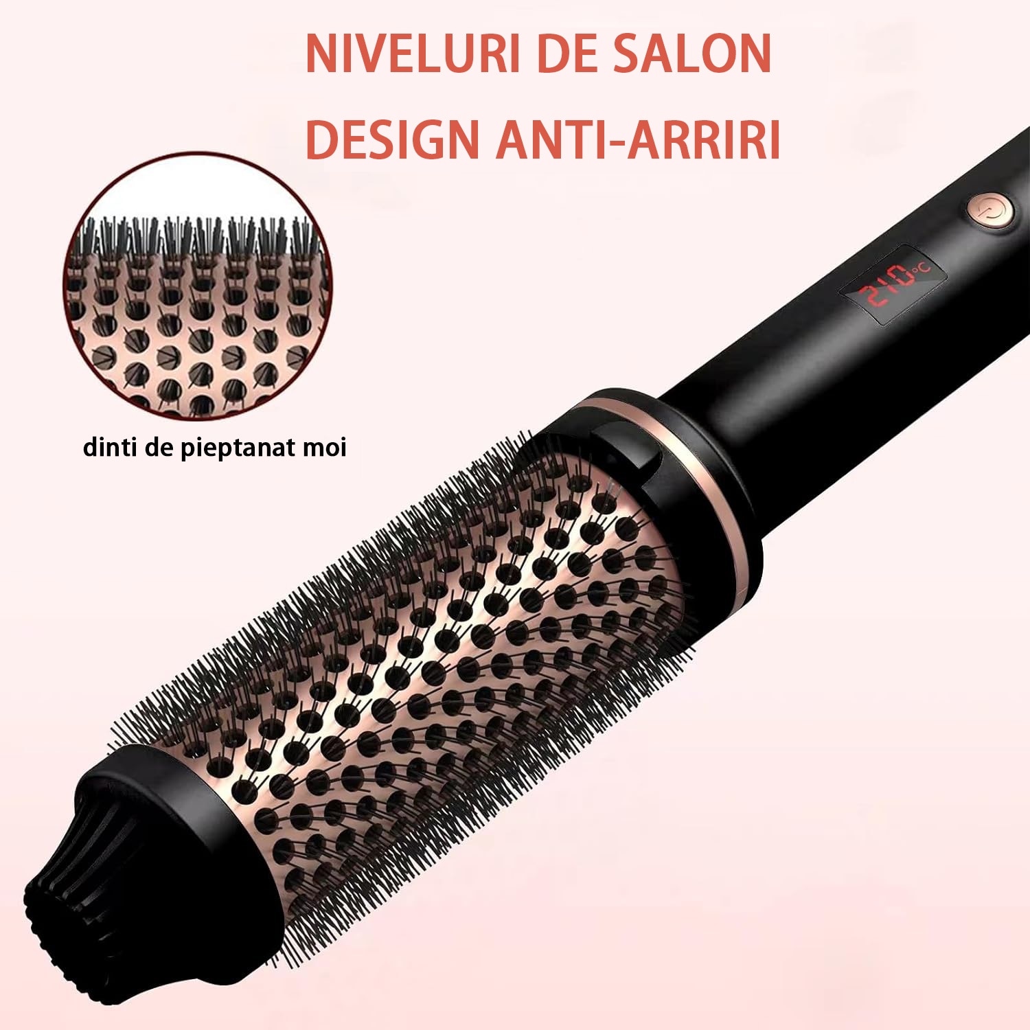 Perie De Par Electrica, 3 in 1, Volum, Bucle, Indreptat, Conceputa ...