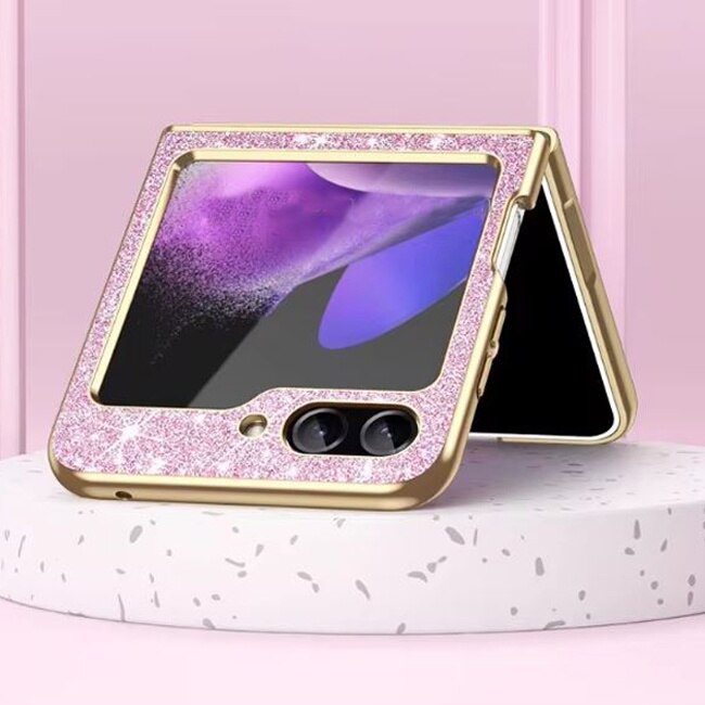 Husa Shine cu Sclipici pentru Samsung Galaxy Z Flip 6/Flip 7 FE ...