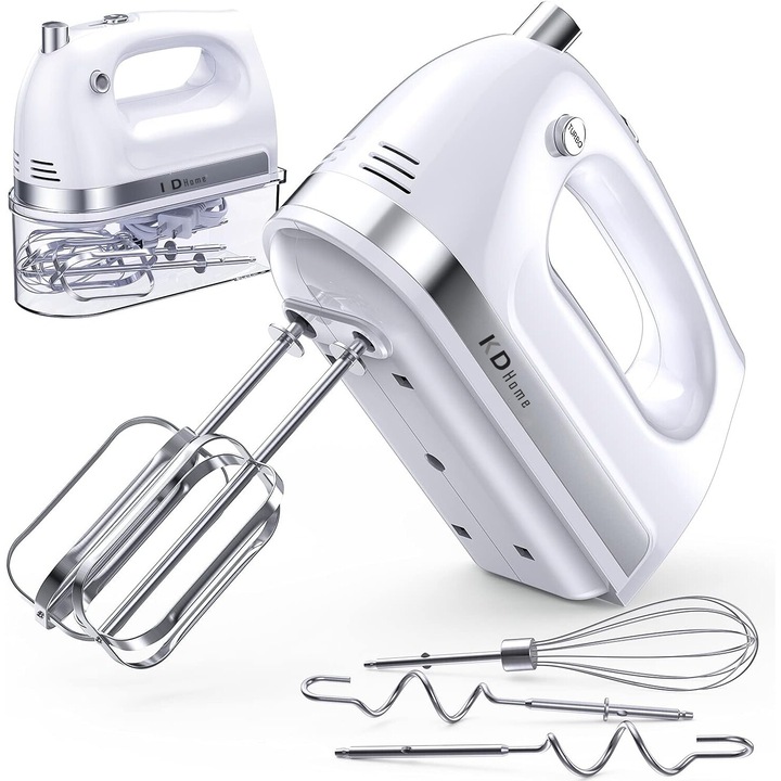Mixer De Mana KD Home® PowerWhisk 500, Cutie Depozitare, 500W, 2000 Rot ...