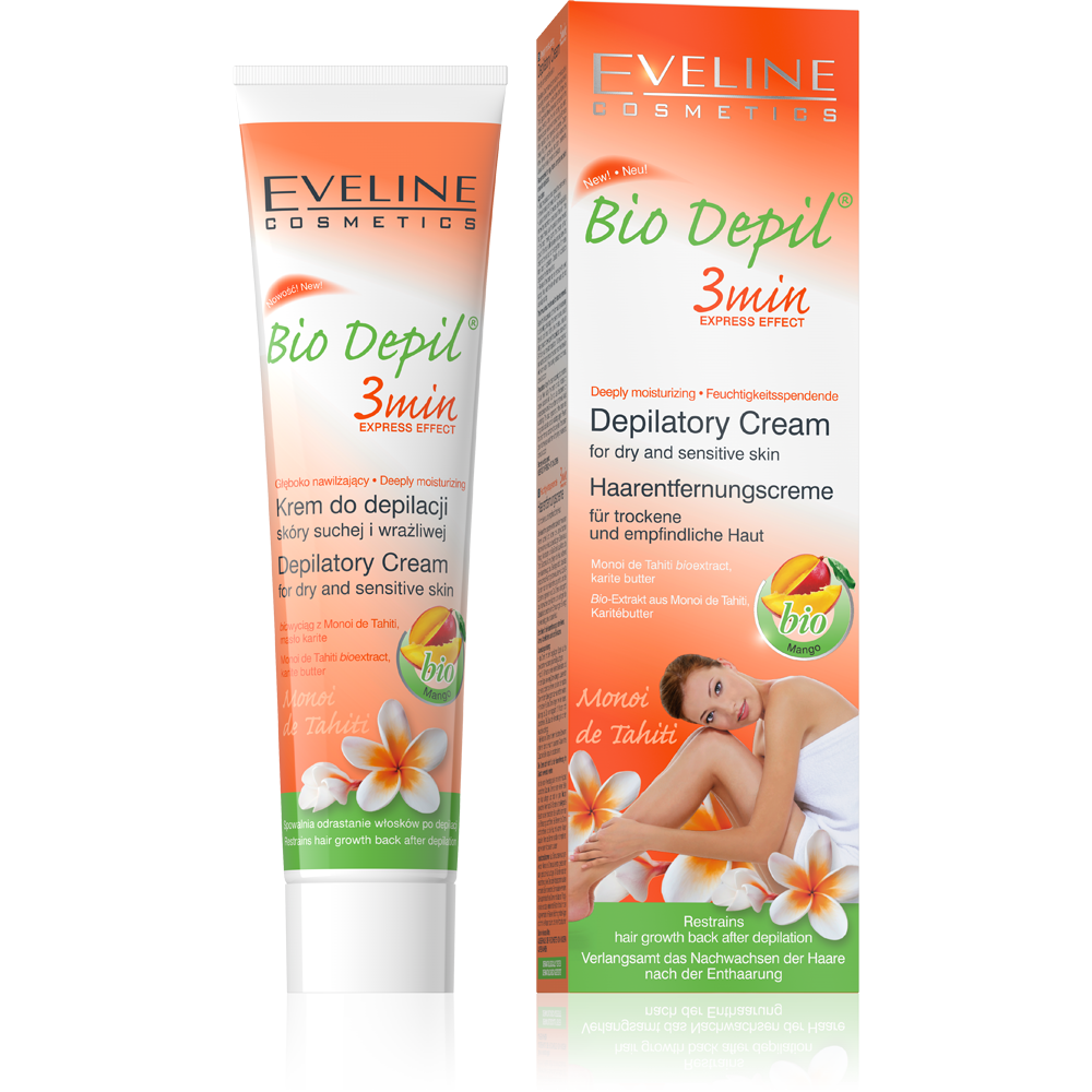 Crema Depilatoare rapida 3min. Bio Depil Eveline - eMAG.ro