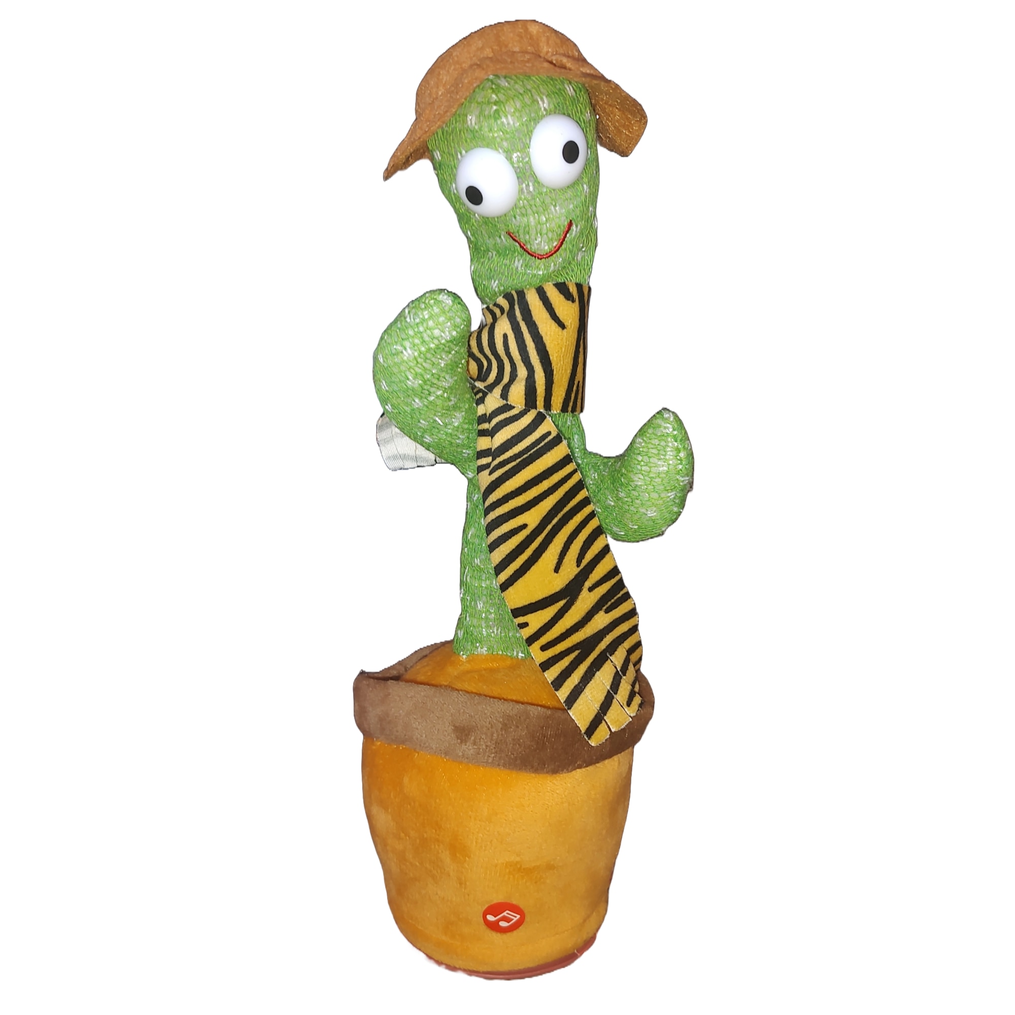 Jucarie Interactiva, Cactus Dansator cu LED-uri colorate si doua ...