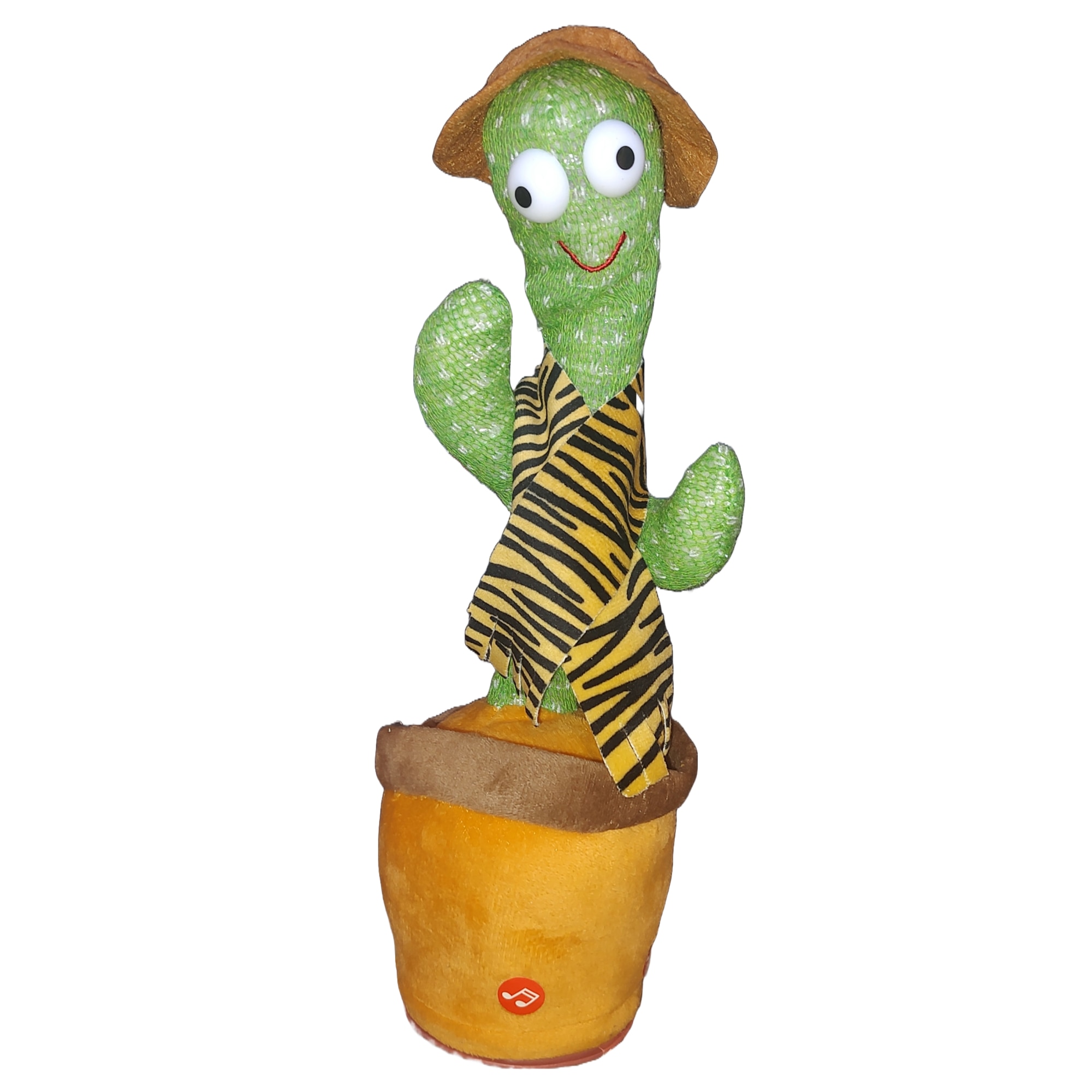 Jucarie Interactiva, Cactus Dansator cu LED-uri colorate si doua ...