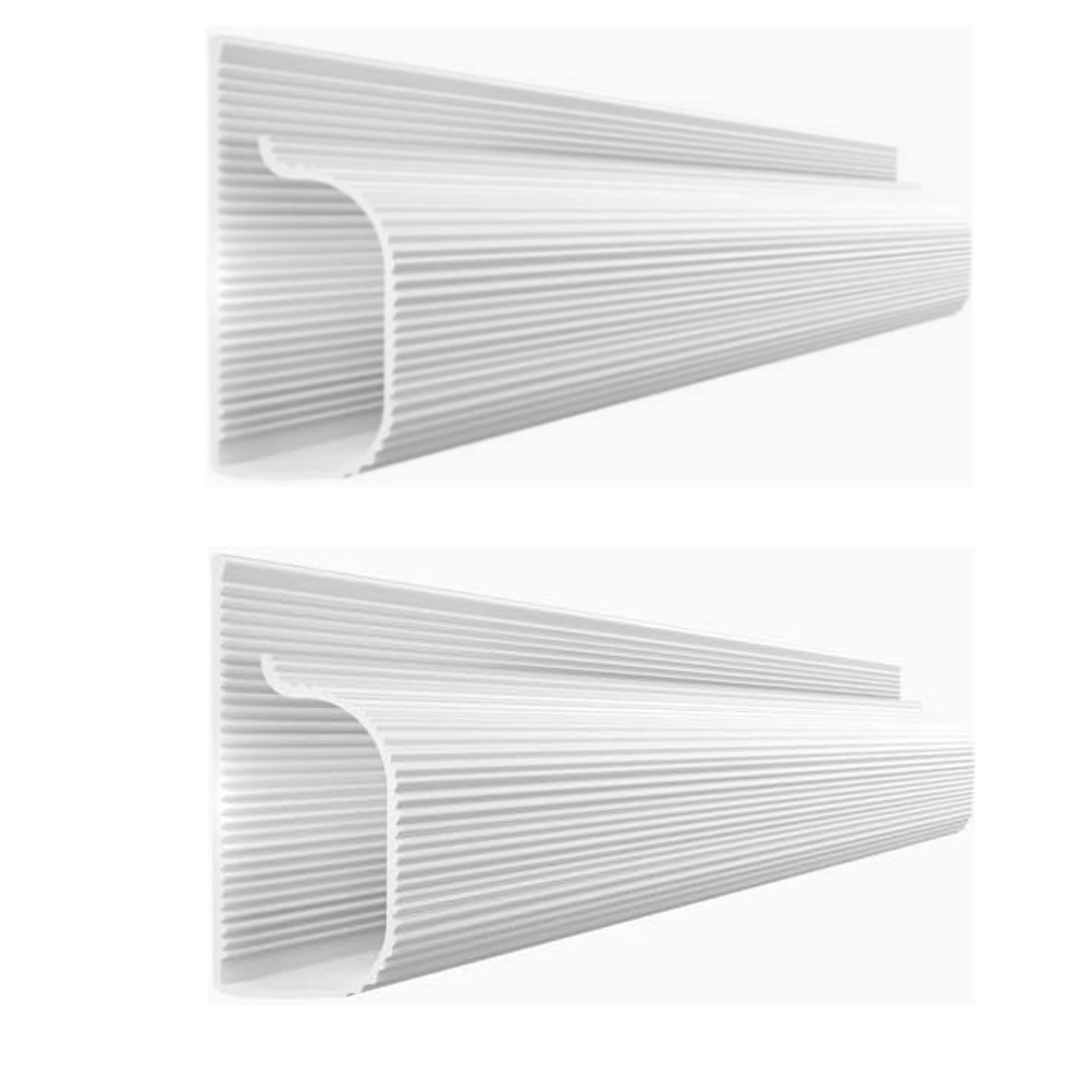 Set 2 Organizator cabluri cu prindere sub blat birou 6.3 CM x 3 CM x 40 ...