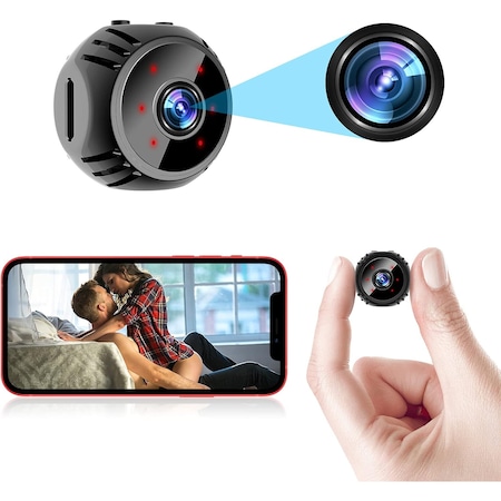 Camera Mini WiFi Ascunsa 1080P, Detectie Miscare, Incarcare in Timp ce ...