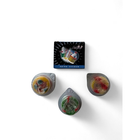 Prezervative Fottimi cu bile, striatii, mustati stimulare punctul G - 3 ...