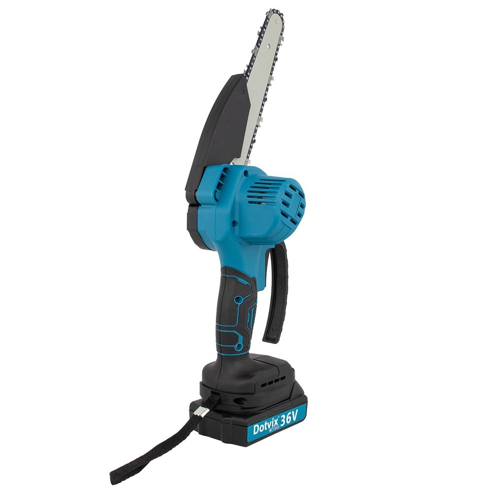 Mini drujba electrica, lama de 15cm cu 2 acumulatori, portabila cu ...