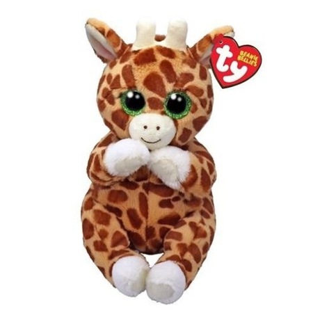 Jucarie de plus Ty Beanie Bellies Tippi, girafa, 15cm, 3+ ani - eMAG.ro