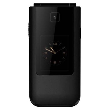 Telefon mobil Powertech Sentry Dual II PTM-23, cu ecran dublu, Apel SOS ...