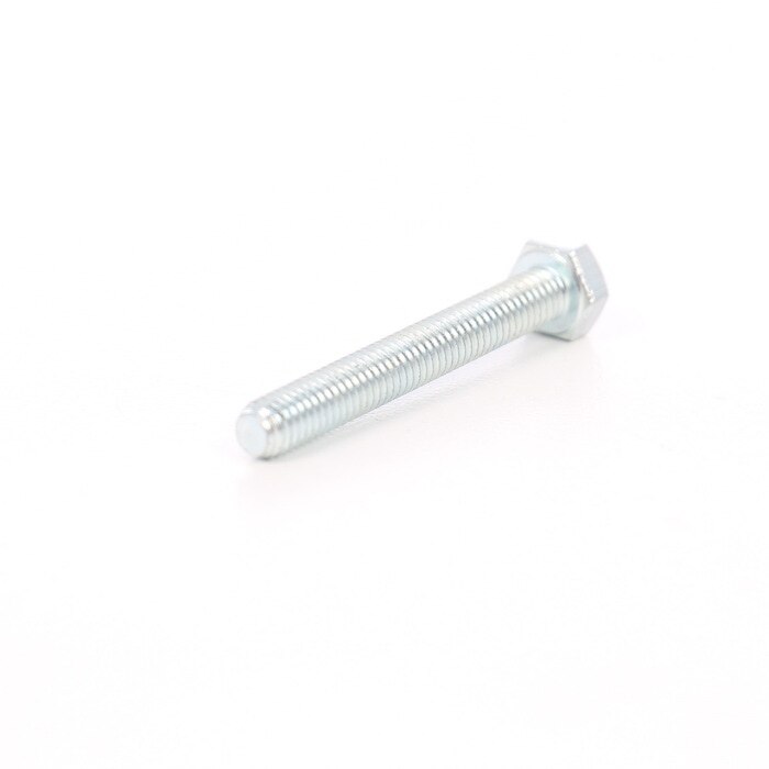 Surub cu cap hexagonal, filetat complet, otel, zincat alb, M8 x 25 mm, 50 bucati - eMAG.ro