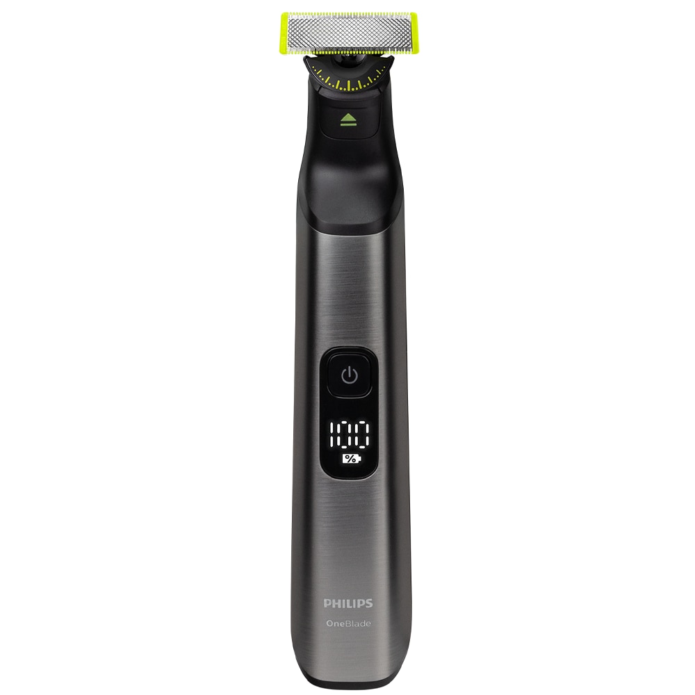 Philips Oneblade QP6551/30 Borotva + Tok, Fekete/Zöld - eMAG.hu
