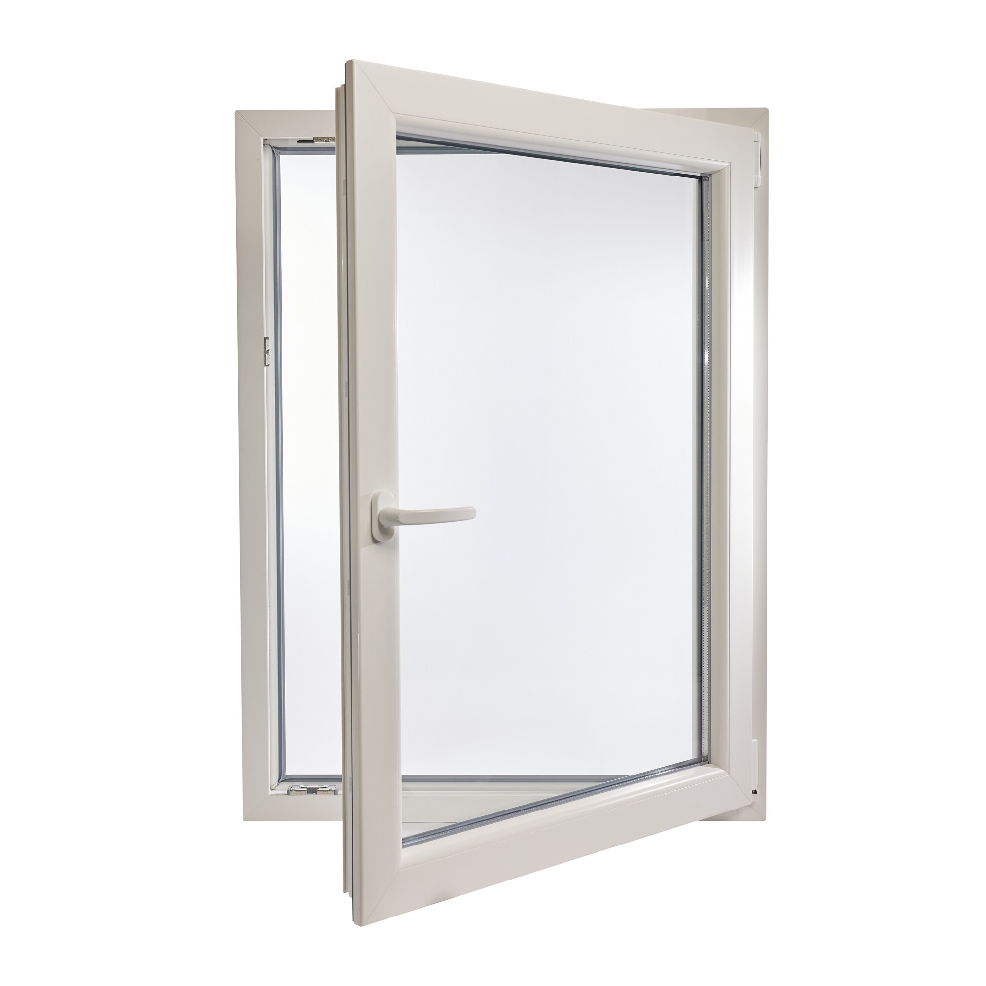 Fereastra PVC cu geam termopan, Barrier 70, 1160x860 mm, profil Rehau ...