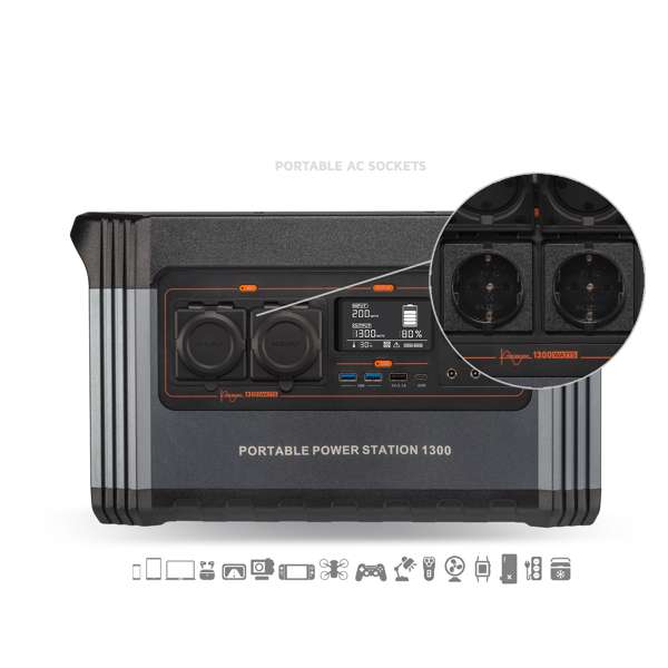 Statie electrica portabila Xtorm Xtreme Power XP1300, 1254Wh, 2x AC ...