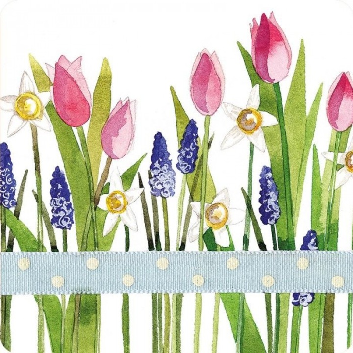 Поставка за чаша Alex Clark, ламинирана, 10x10см - eMAG.bg