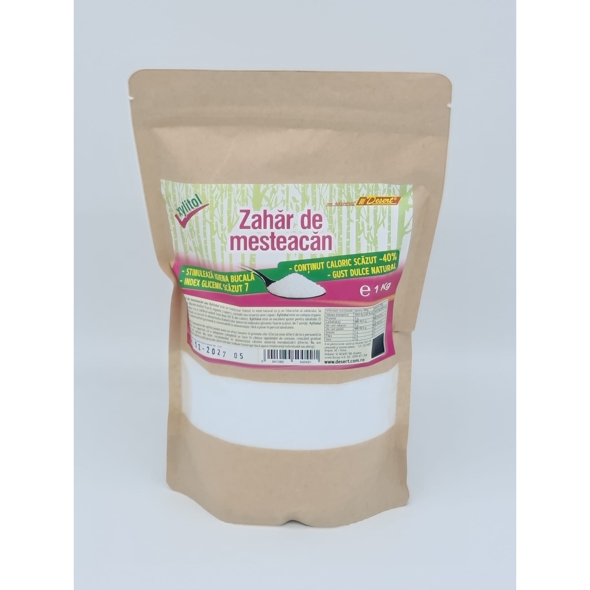 Xylitol (zahar de mesteacan), Desert, 1000g - eMAG.ro